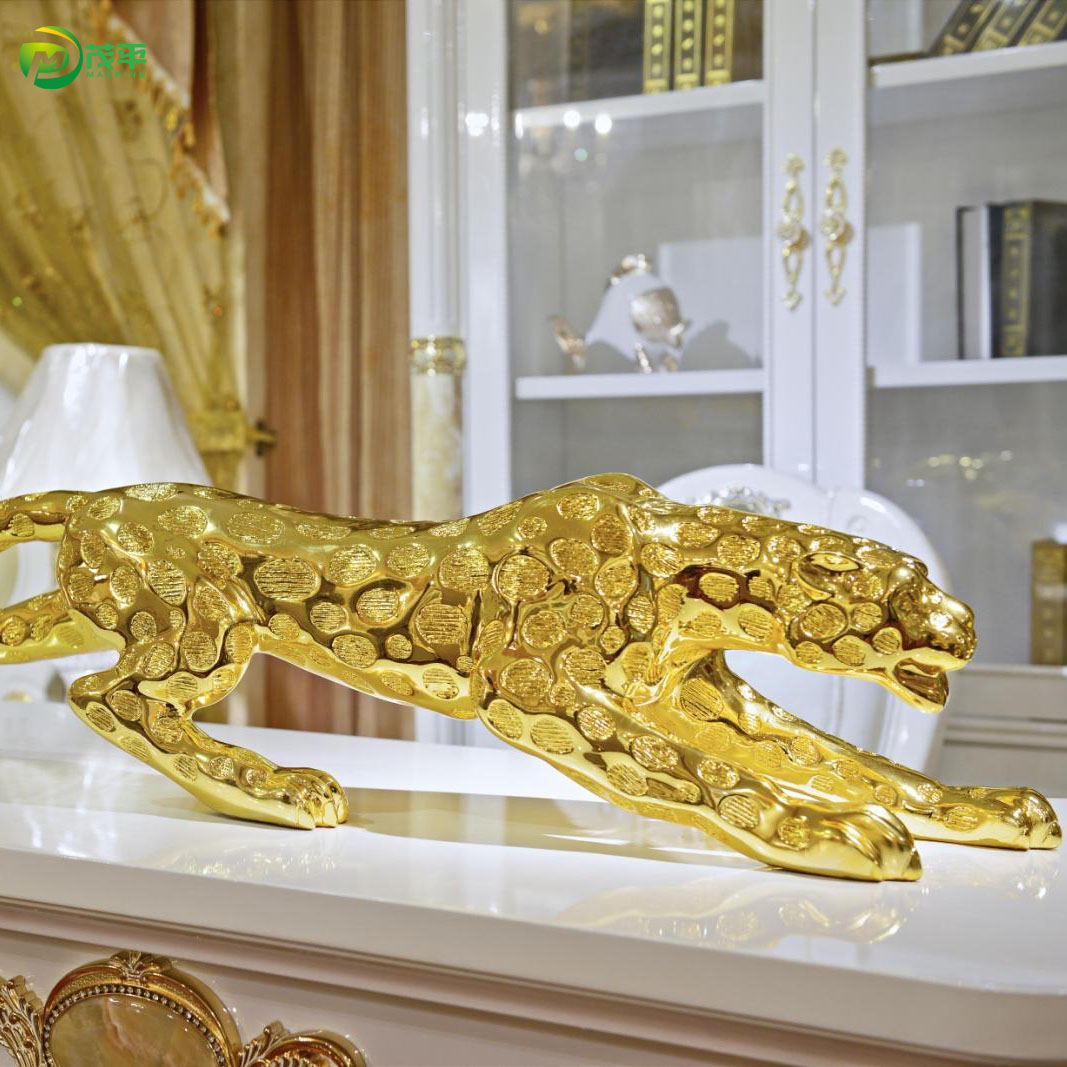 Resin leopard sculpture – maoping sculpture Customization